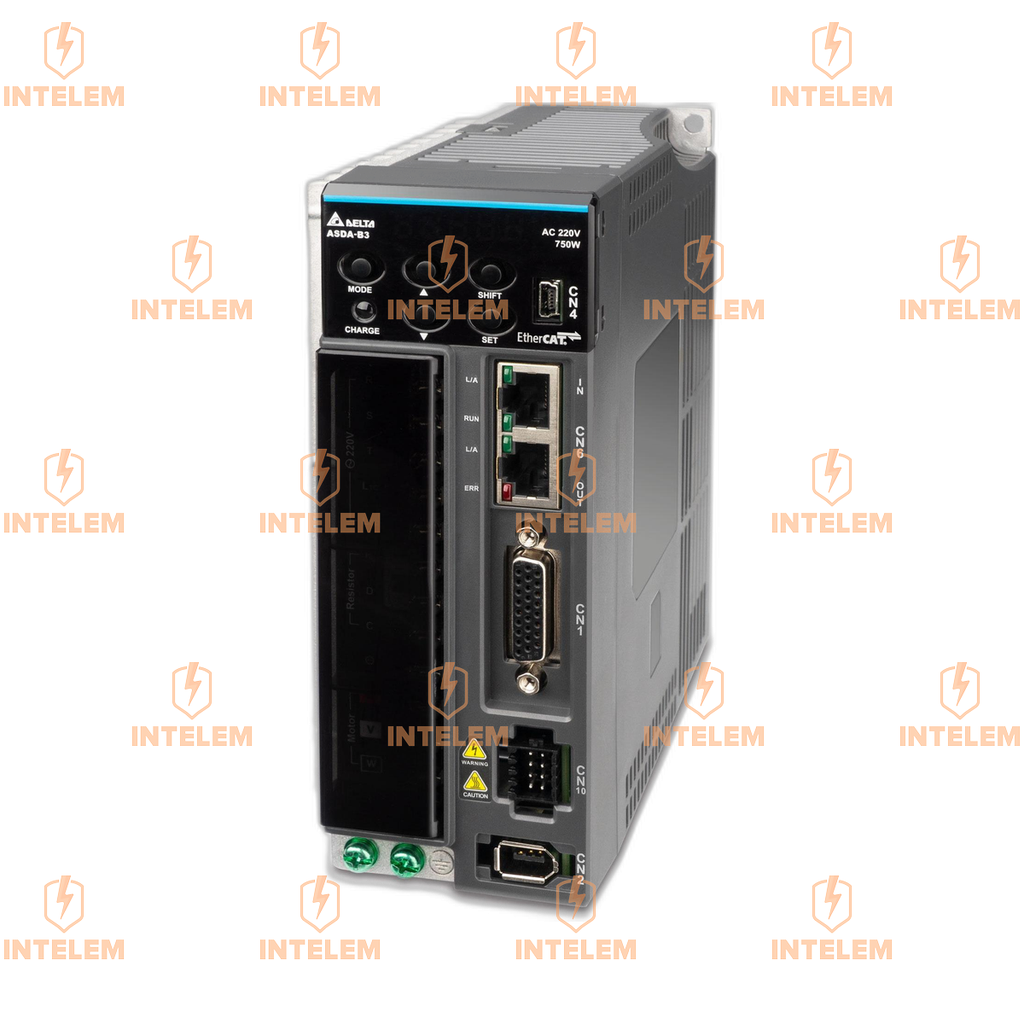 ASD-B3-4543-L SERVODRIVE B3 4.5KW 400V PT PULSE INPUT, PR MODE, RS485 ...